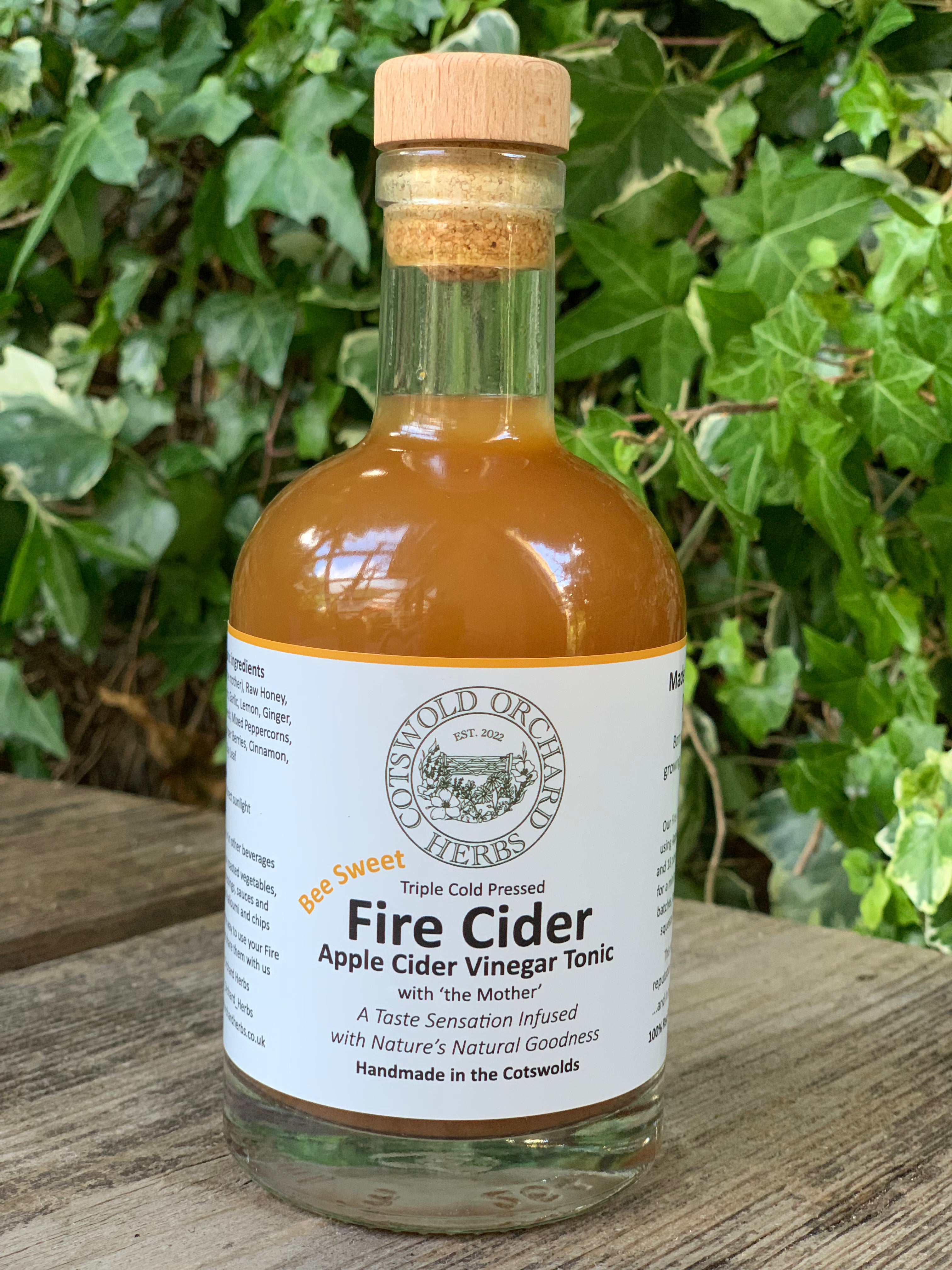 Bee Sweet Fire Cider 350ml – Cotswold Orchard Herbs